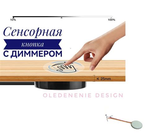 Сенсорный бесконтактный выключатель 25мм / Сенсорный выключатель для ...