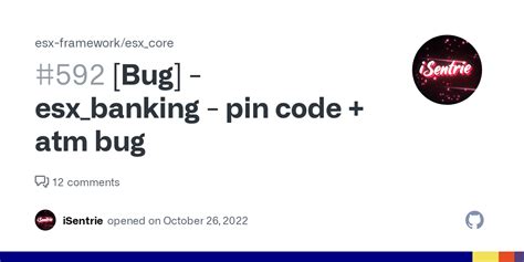 [bug] esx banking pin code atm bug · issue 592 · esx framework
