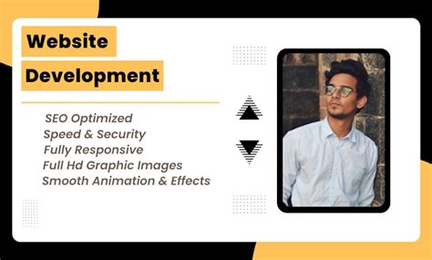 be your front end developer will do front end website development by