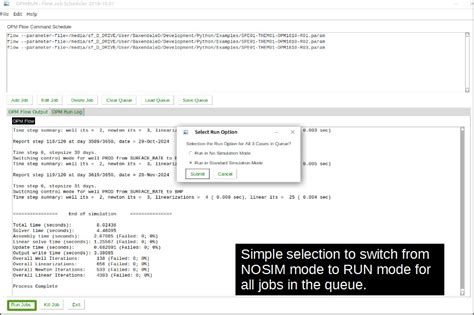 flow continue with run when an ilegal option is speficed on command