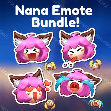 Since Everyone Liked The Nana Layla Emote I Made The Other Day Ive