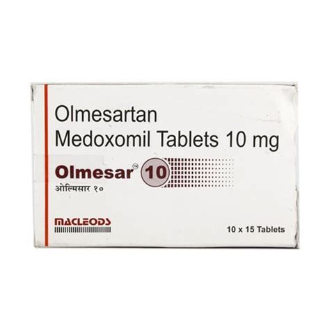 Olmesar 10mg Tablet 15s Price Uses Side Effects Netmeds