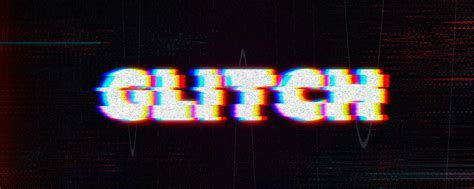 Error Glitch Text Effect On Behance