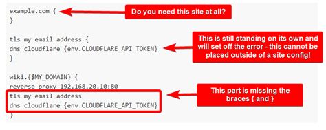 unrecognized directive dns help caddy community