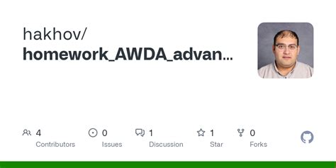 Github Hakhovhomeworkawdaadvanced01
