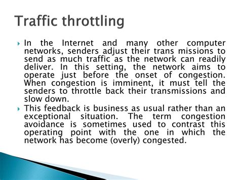 ppt computer networks cse 4711 lecture segment 6 congestion