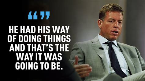 Dallas Cowboys QB Troy Aikman describes Jimmy Johnson's coaching ...