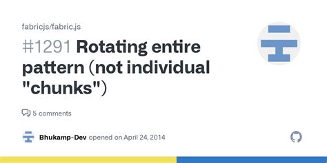 Rotating Entire Pattern Not Individual Chunks Issue Fabricjs Fabric Js GitHub