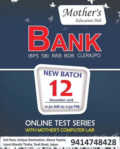 New Batch For Bank Mothers Education Hub For Banking