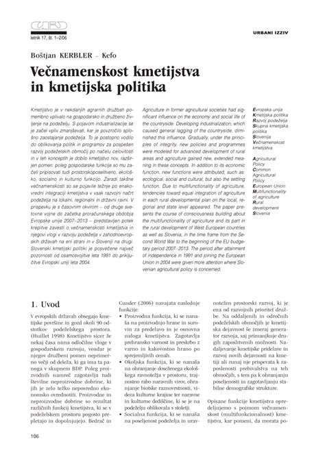 Pdf The Multi Functionality Of Agriculture And Agricultural Policy Pdf The Multi Functionality Of Agriculture And Agricultural Policy