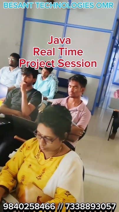 Real Time Java Project Session Youtube