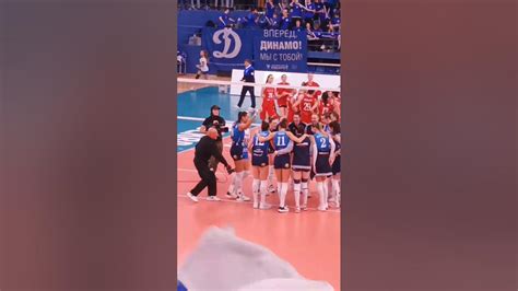 победная атака женского Динамо гончарова волейбол Youtube