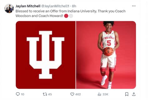 2027 Sf Jaylan Mitchell Indiana Basketball Recruiting Forum