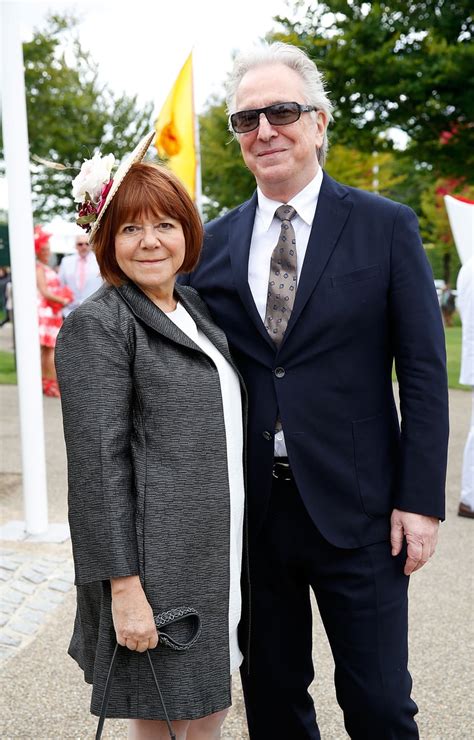 Alan Rickman And Wife