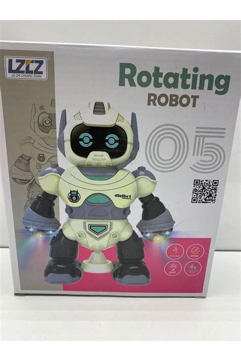 Aİlenİzİn Oyuncakcisi Oyuncak Robot Sesli Işıklı Dans Eden Pilli Robot Kaliteli Yeni Model Robot
