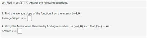 Solved Let F X Xx Answer The Following Questions Chegg Com