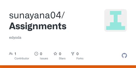 github sunayana04 assignments edyoda
