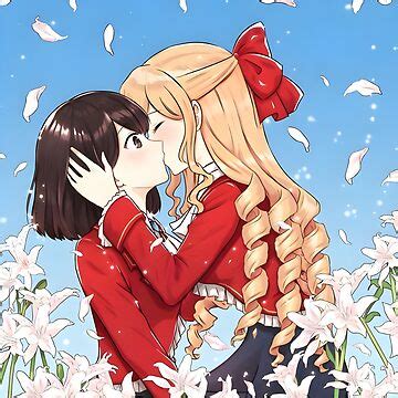 I Am In Love With The Villainess Rae X Claire Kiss Sticker For Sale By Akr Hobby Redbubble