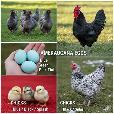 Farming Ameraucana Chickens Come In Eight Recognized Color Types But