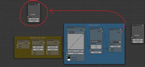 Final Render Not Showing Full Node Setup Blender Stack Exchange