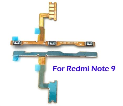 Flex Power Volume Redmi Note 9 Central Selling Distribuidor de peças para celular
