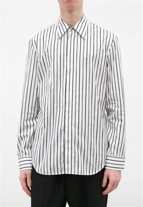 Рубашка Maison Margiela Resale цвет белый Mp002xm0mzsb — купить в интернет магазине Lamoda