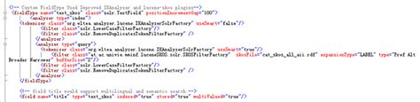 configure fragment of solr s schema xml download scientific diagram