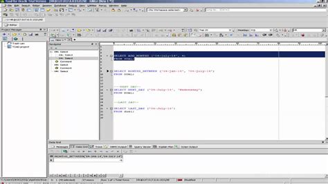Oracle Sql Date Functions Youtube