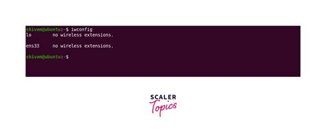 Top Linux Networking Commands Scaler Topics Top Linux Networking Commands Scaler Topics