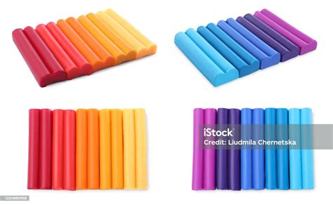 흰색 배경에 다른 다채로운 플라스틱으로 설정합니다 배너 디자인 0명에 대한 스톡 사진 및 기타 이미지 0명 Diy 개발