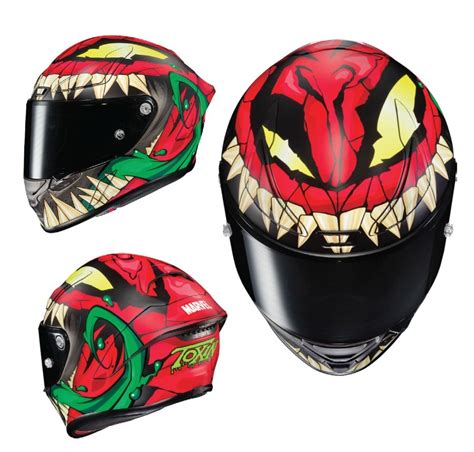 Hjc Presenta La Nueva Gráfica Rpha 1 Marvel Toxin