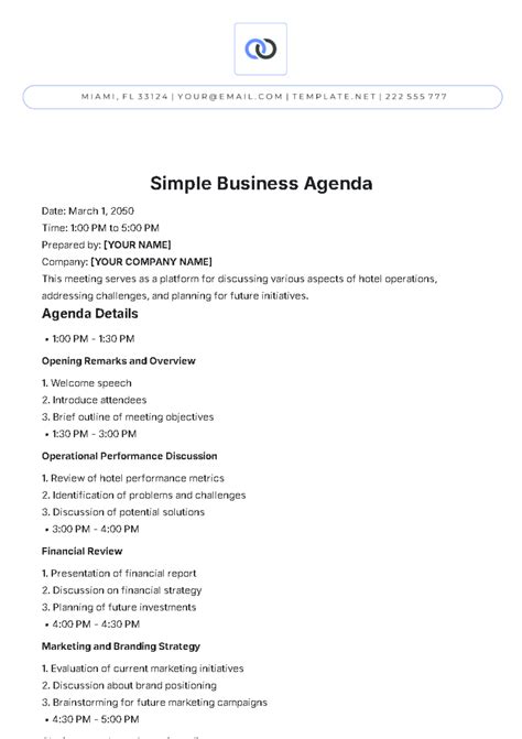 Free Ai Agenda Generator Free Agenda Maker Online