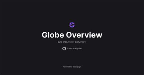 Globe Overview
