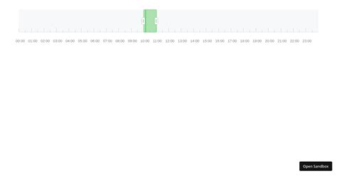 react timeline range slider forked codesandbox