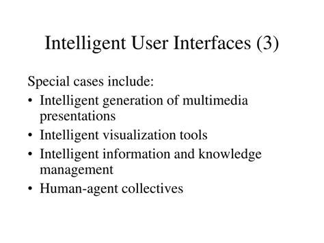 ppt intelligent user interfaces powerpoint presentation free