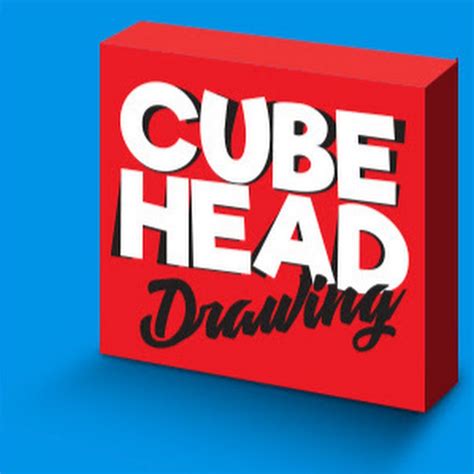 Cube Head Drawing Youtube
