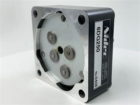 Wholesale High Precision Nidec Servo Small Gearbox Type 6dg250 For Vending Machine Made In Japan