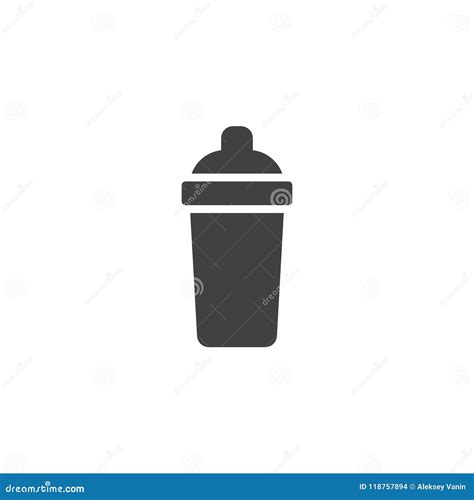 Shaker Bottle Vector Icon Stock Vector Illustration Of Design 118757894