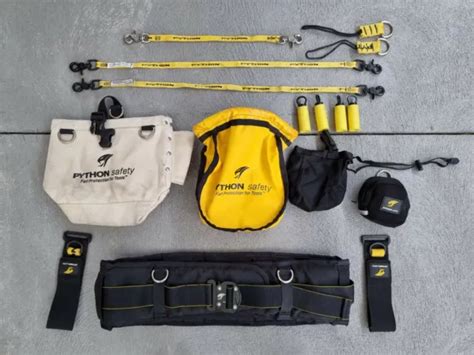 Python Safety Tool Belt Rope Access Working On A Roof Or At Heights