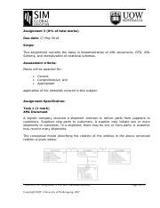 SIM CSCI S A Question V Pdf Assignment Of Total Marks Due Date May