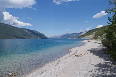 Muncho Lake Provincial Park Strawberry Flats Campground Rv