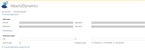 Configure And Activate Attach2dynamics License Microsoft Dynamics 365 Crm Tips And Tricks
