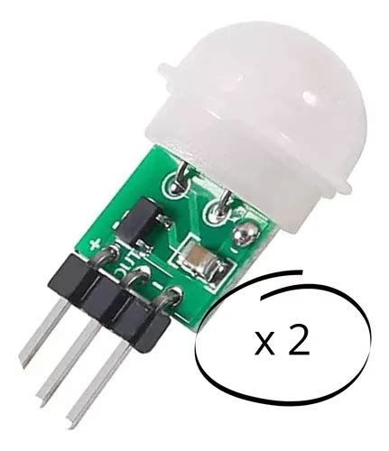 sensor de movimiento infrarrojo pir am312 arduino mercadolibre