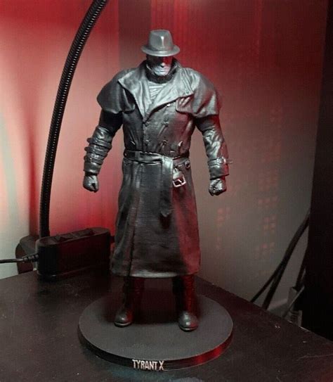 Tyrant X Mr X Resident Evil 2 Resin 3d Printed Diy Model Kit ~20cm Tall