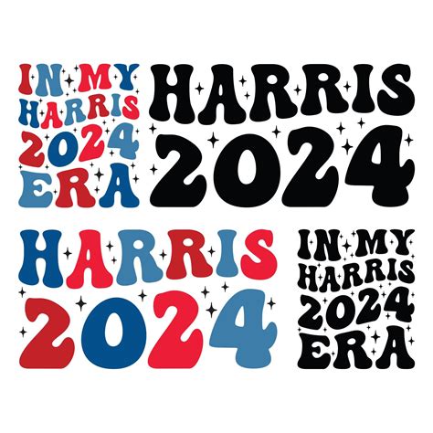 Kamala Harris 2024 Svg In My Harris Era Svg Harris 2024 Svg Kamala