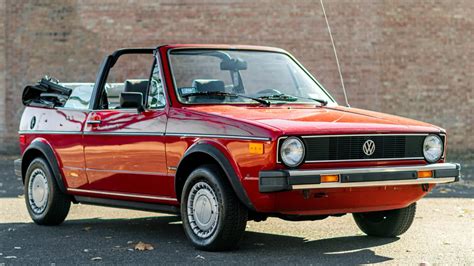 1986 Volkswagen Cabriolet Market Classiccom