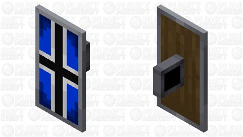 Blue Shield Minecraft Mob Skin