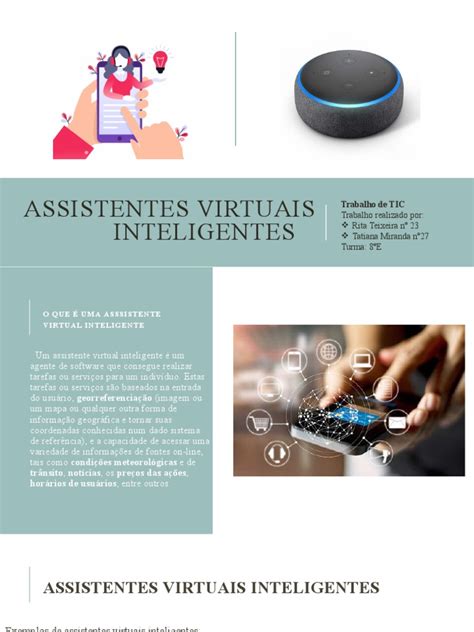 Assistentes Virtuais Inteligentes Pdf Informática Ciência Da Computação