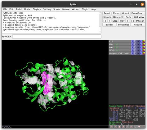Biomolecular Cavity Detection — Pykvfinder 073 Documentation