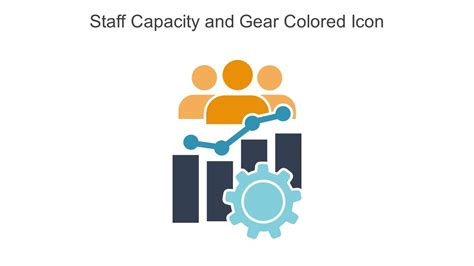 Staff Capacity And Gear Colored Icon In Powerpoint Pptx Png And Editable Eps Format Ppt Slide